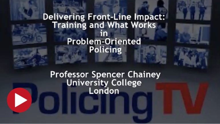 Delivering Frontline Impact: Training and What works in Problem ...