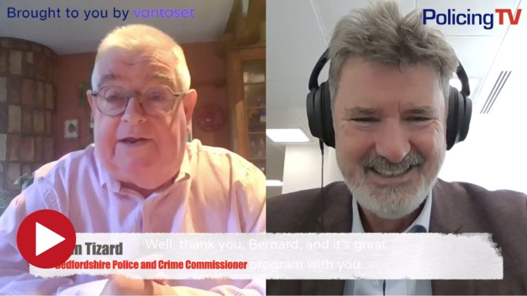 Interview with Bedfordshire’s new PCC, John Tizard. - PolicingTV