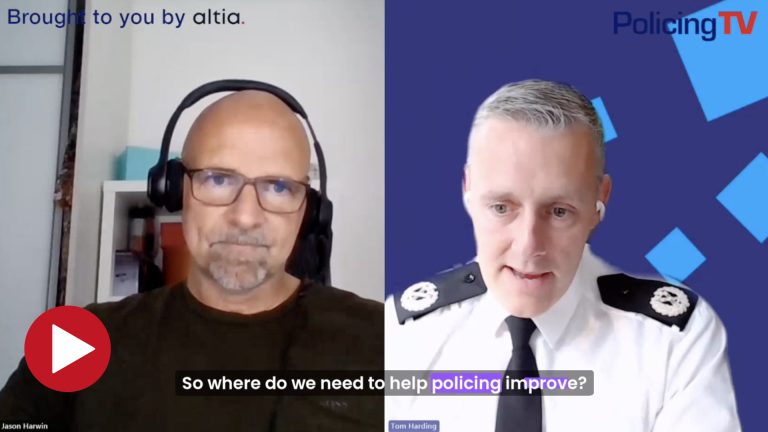 Tom Harding, College of Policing Director of Operational Standards on ...