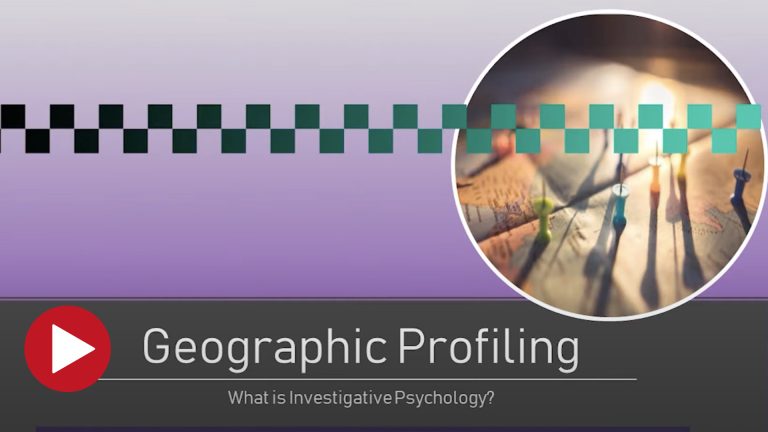 What Is geographic profiling? (Part 6) - PolicingTV