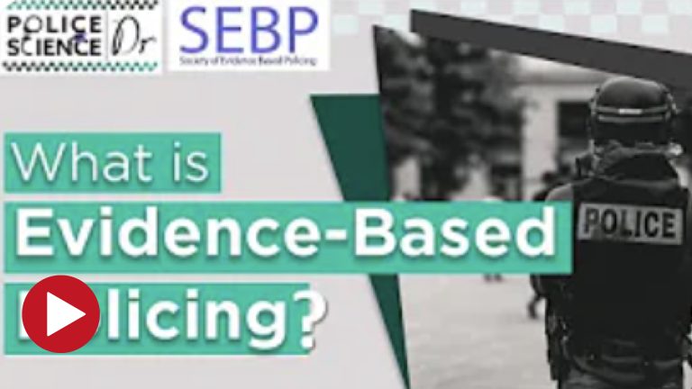 What is Evidence-Based Policing? - PolicingTV