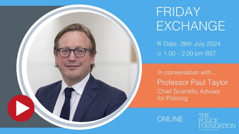 Friday Exchange: In conversation with Prof Paul Taylor, Chief ...