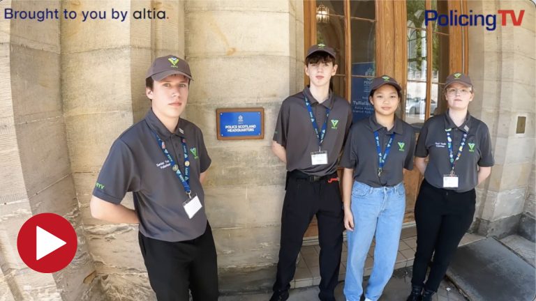 Meeting the Police Scotland Youth Volunteers! - PolicingTV