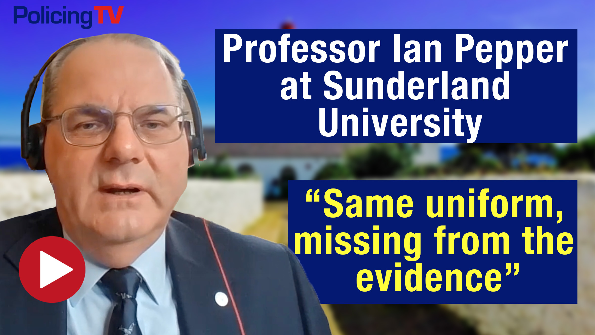 Evidence-based policing: The missing volunteers - PolicingTV