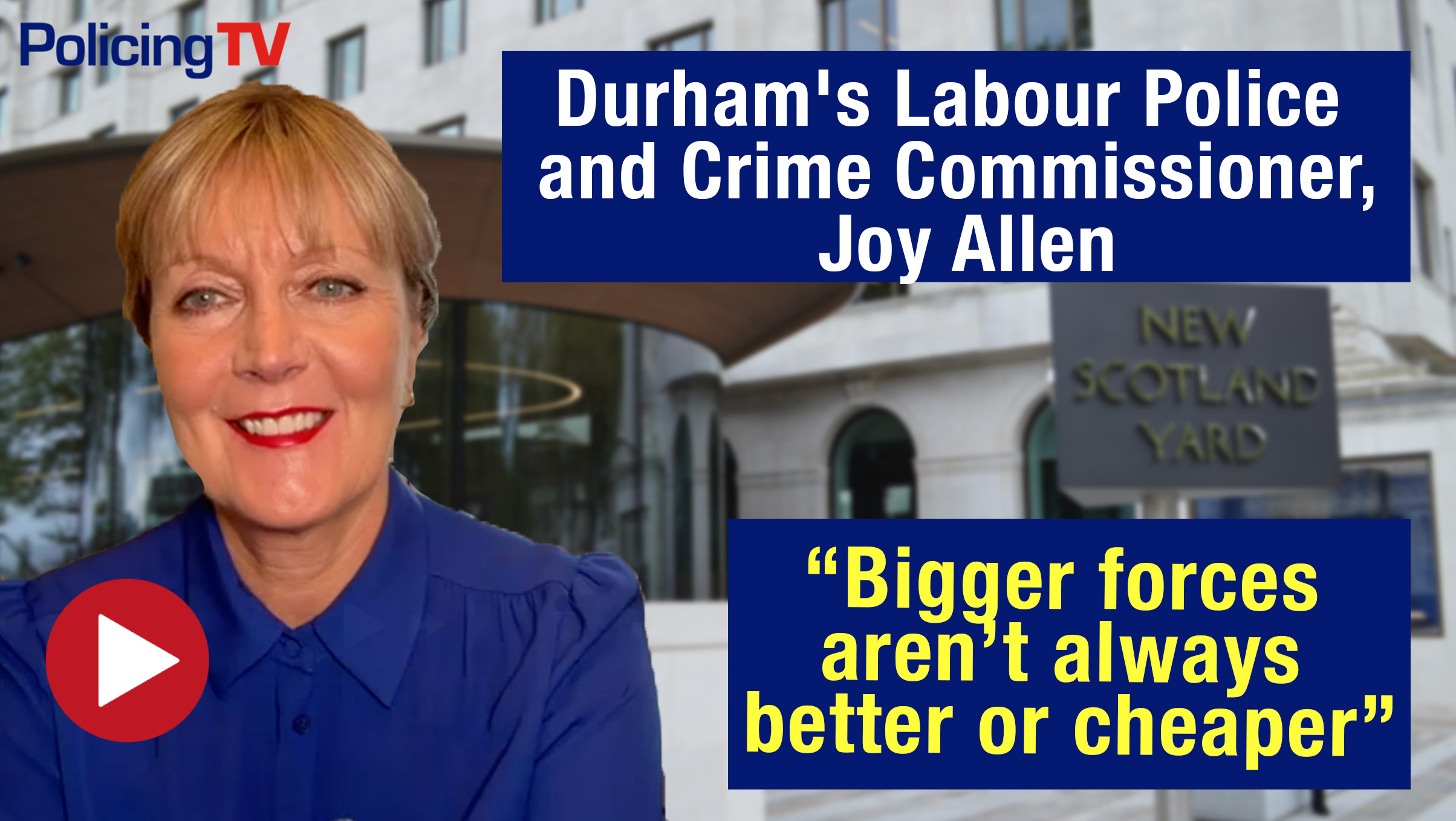 Durham PCC Joy Allen: ‘What problem are the Government’s proposed ...